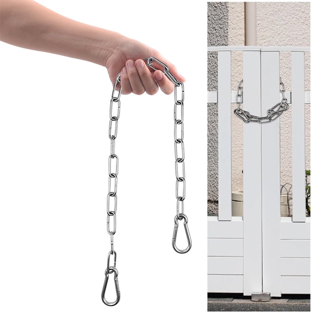 Triani 1Pcs Outdoor Gate Chain Lock 20 Inch Chain Fence Lock with ...