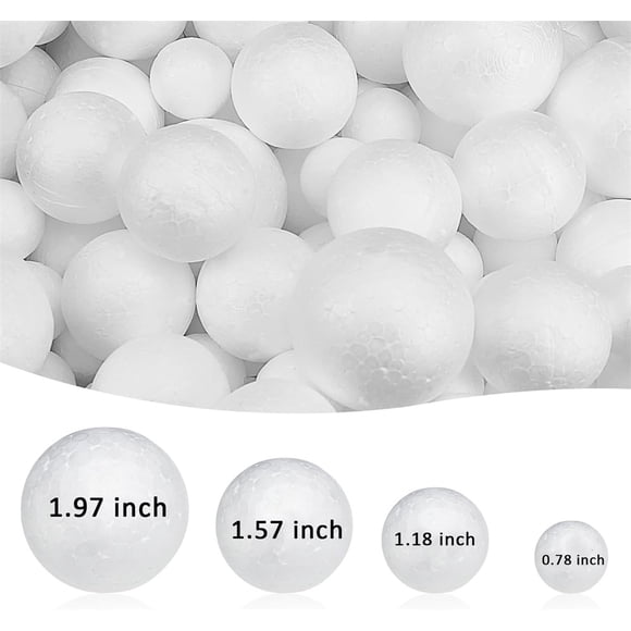Bulk Styrofoam Balls for Arts and Crafts Supplies at Walmart