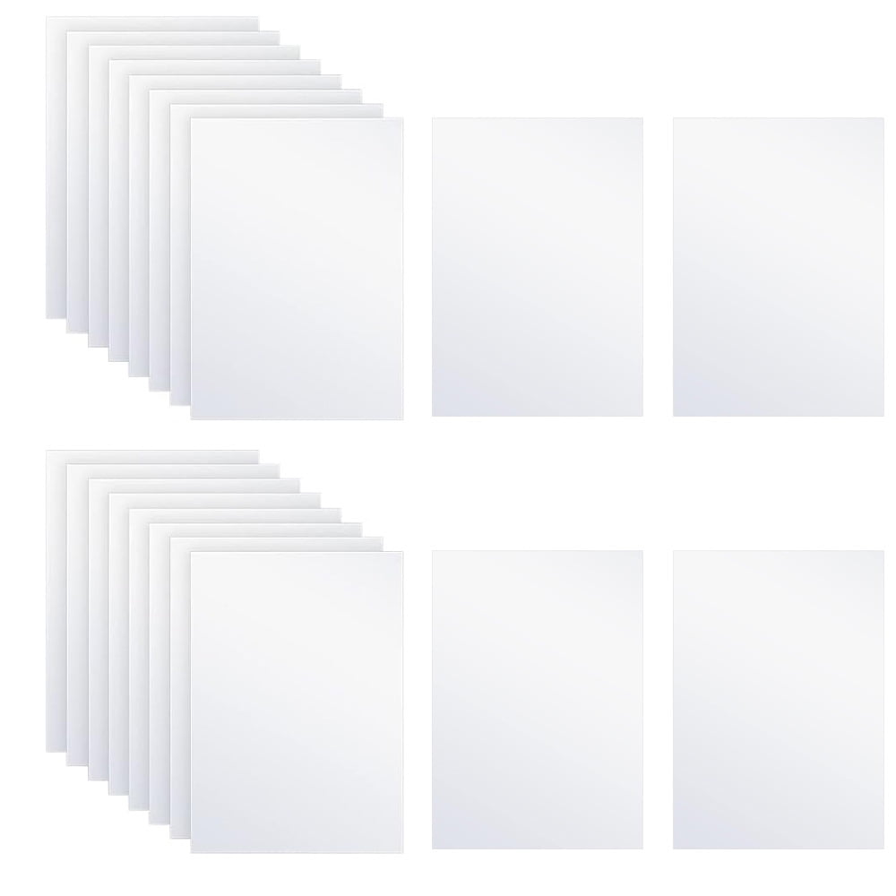 Triani 20Pcs Holographic Vinyl Sheets Self Adhesive Waterproof ...