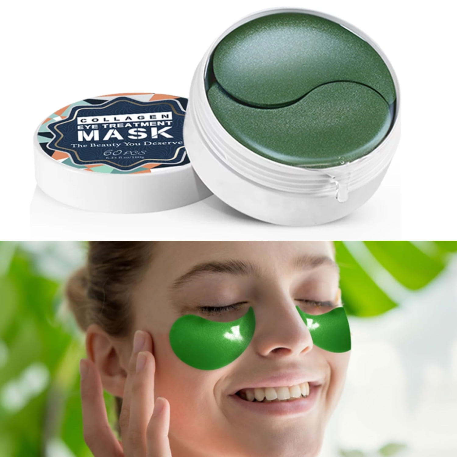 Triani 24k Gold Under Eye Patches - 60 Pcs Eye Mask Pure Gold Anti ...