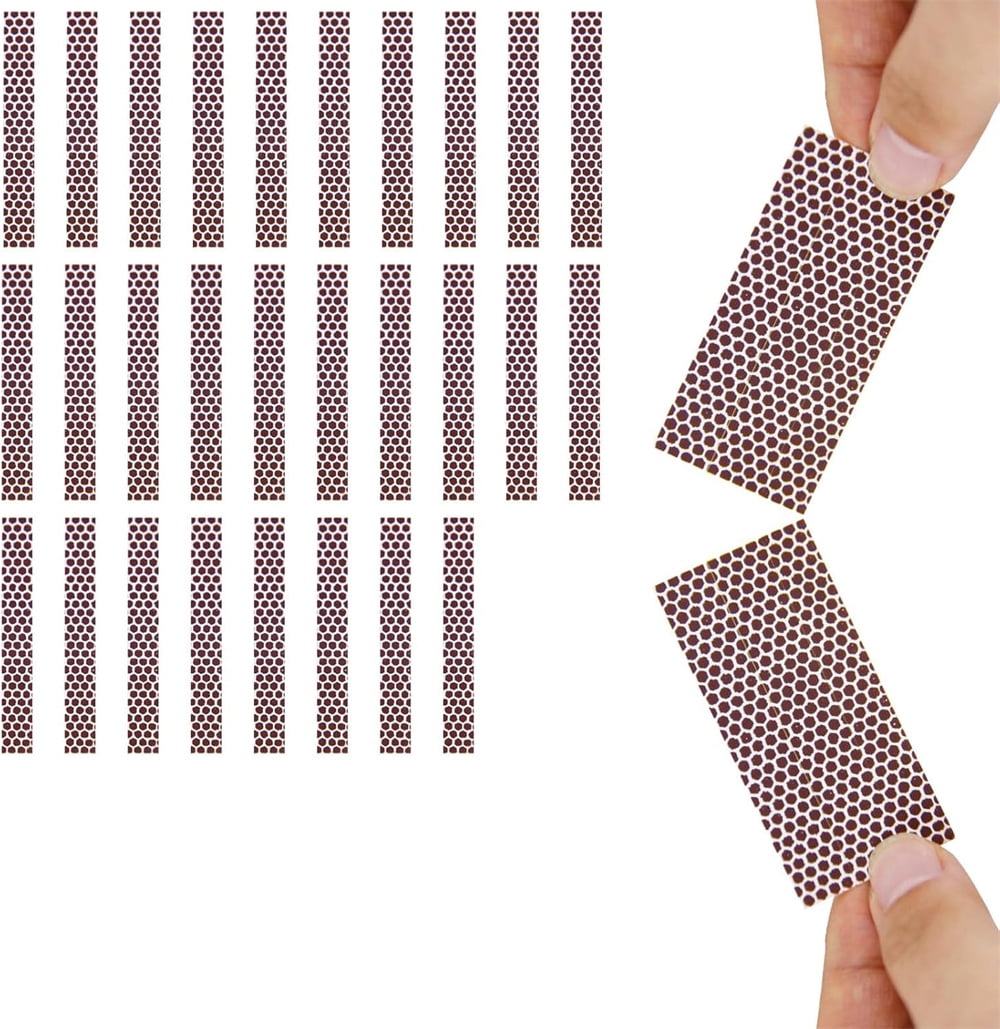 Triani 28Pcs Match Striker Paper with Adhesive Pre-Cut Rectangle ...