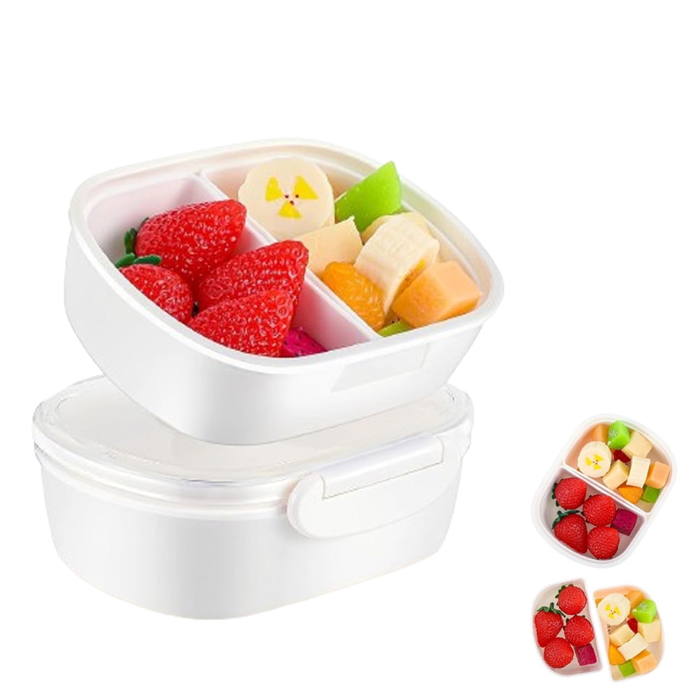 Triani 2Pack Multi-functional Compartment Food Box 2 Compartment ...