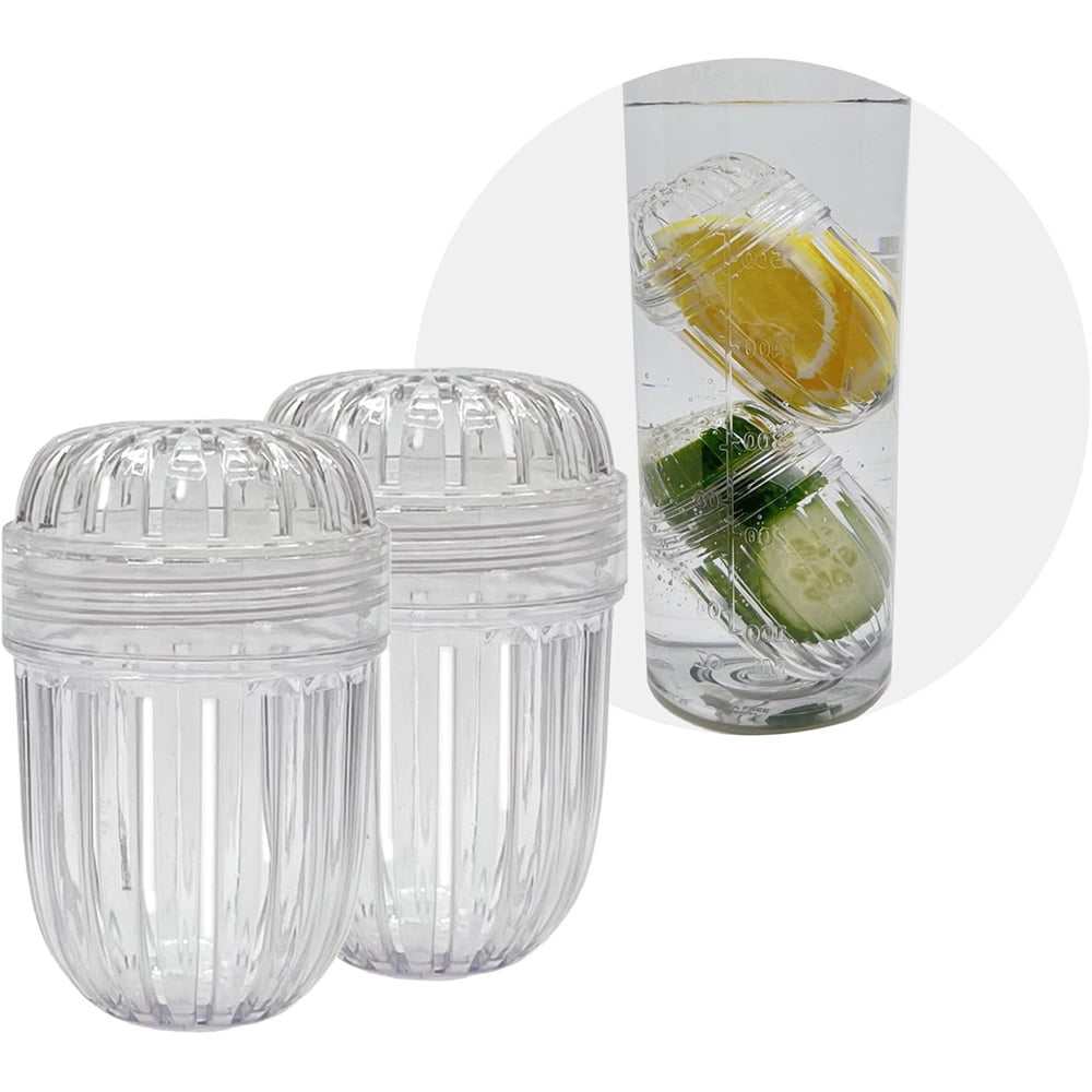 Triani 2Pcs Fruit Infuser Insert Plastic Mesh Tea Ball Tea Infuser ...