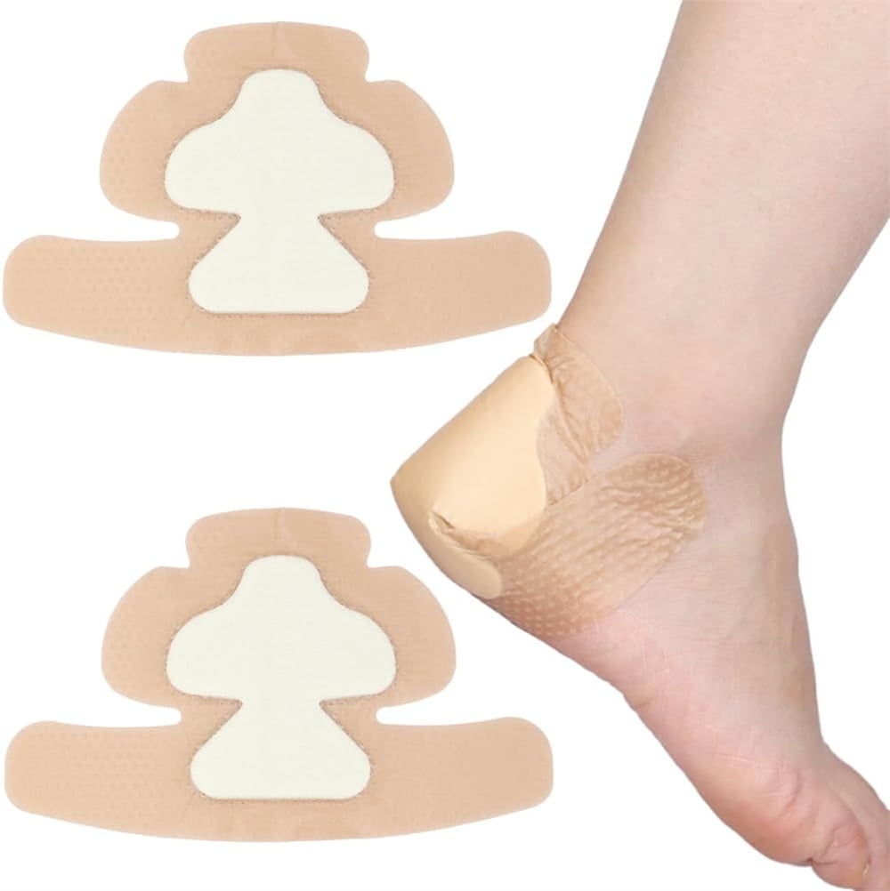 Triani 2Pcs Heel Bordered Silicone Foam Dressing 5*8 Inch Waterproof ...