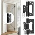 Triani 2Pcs Self Closing Door Hinge Automatic Closing Door Hinge Spring ...