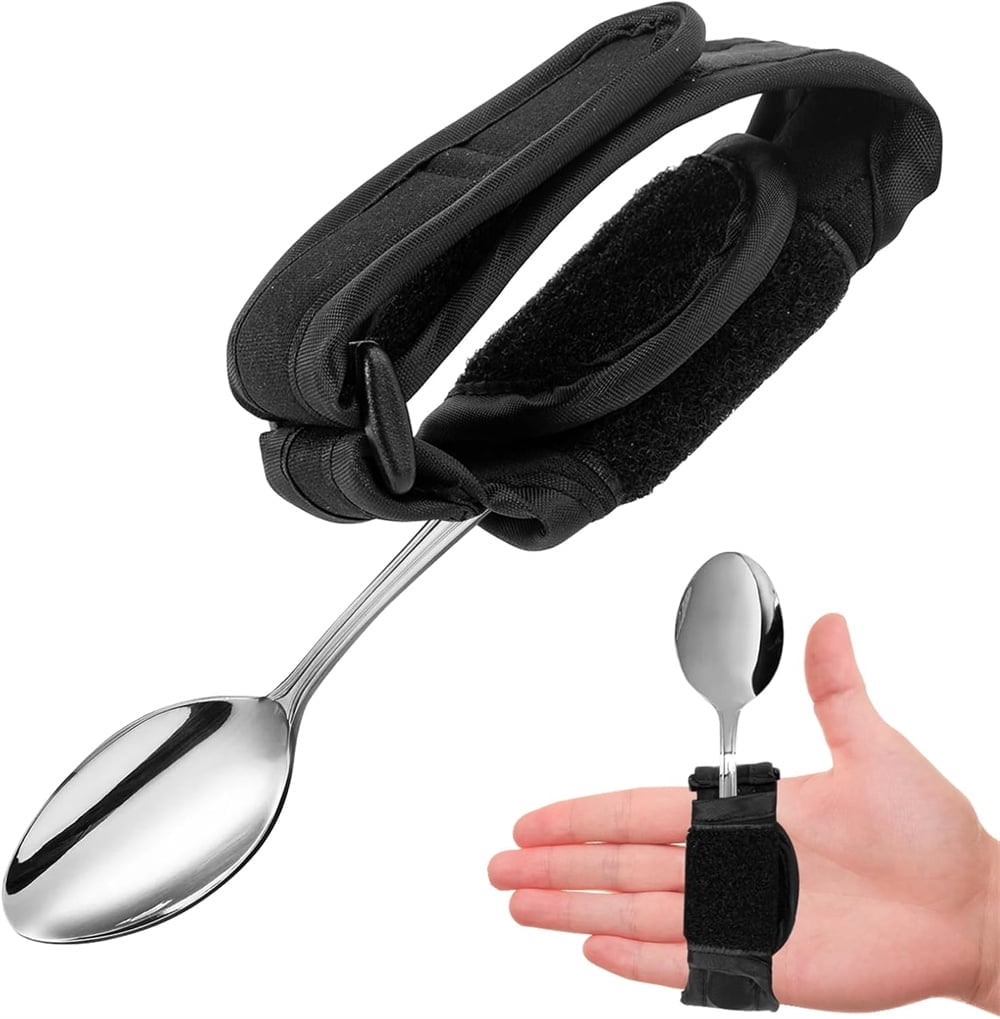 Triani 2Pcs Universal Cuff Adaptive Utensil Holder Strap Adaptive ...