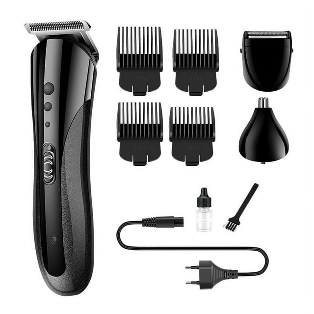 Triani 3 in 1 Electric Shaver For Men Rechargeable Beard Clipper Hair ...