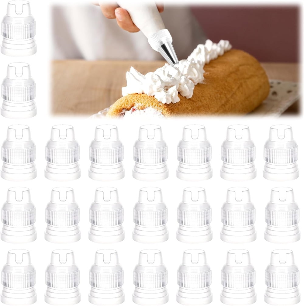 Triani 30Pcs Couplers for Piping Bags Standard Cake Decorating Piping ...