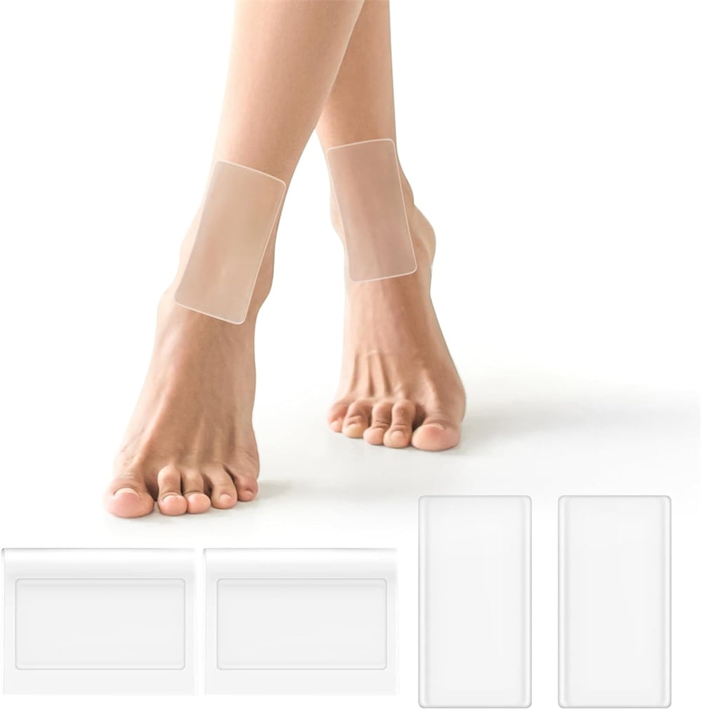 Triani 4 Pieces Hockey Ankle Gel Pads Ice Skating Socks Ankle Protector ...