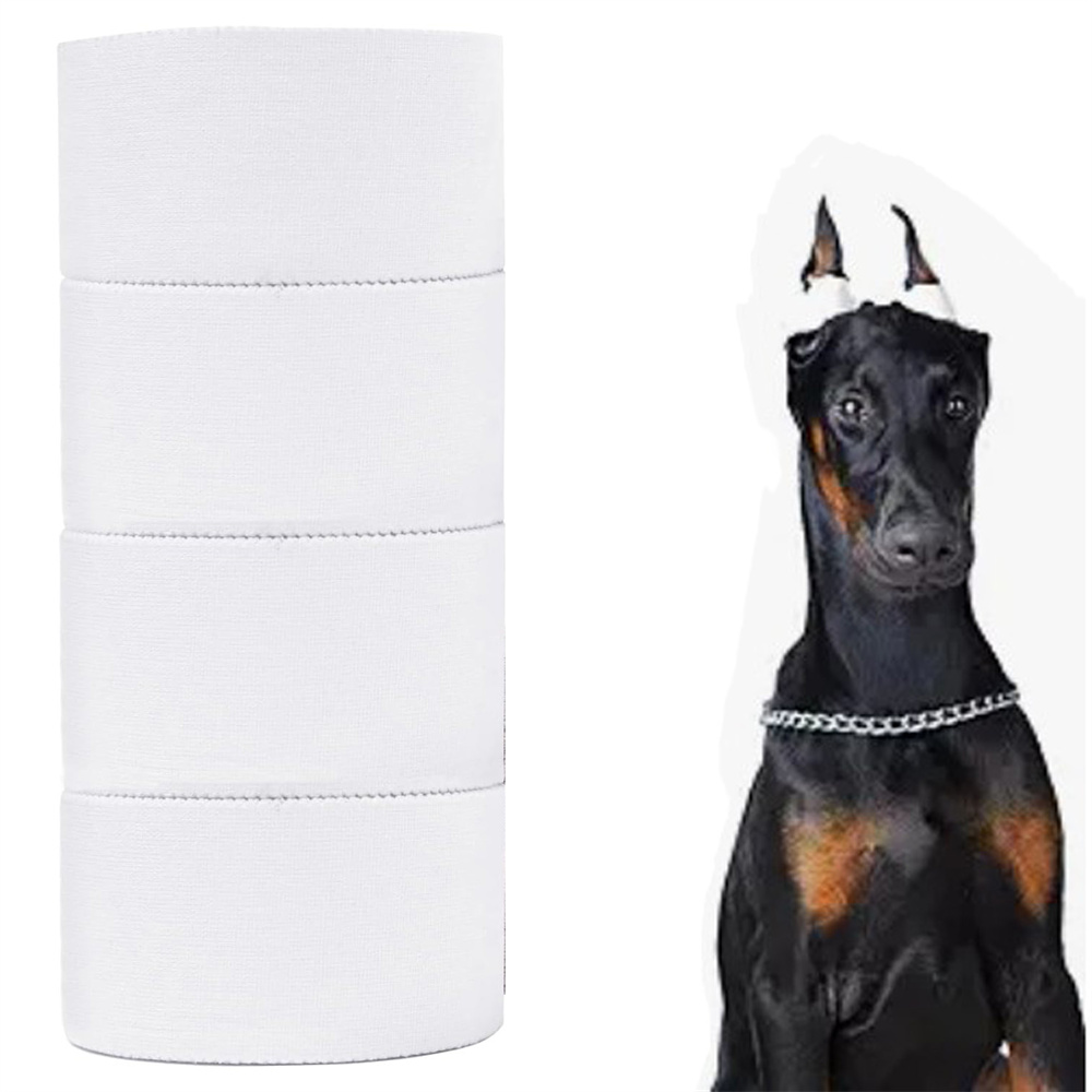 Triani 4Roll Doberman Ear Tape 1 Inch Dog Ear Stand Up Support Tool ...
