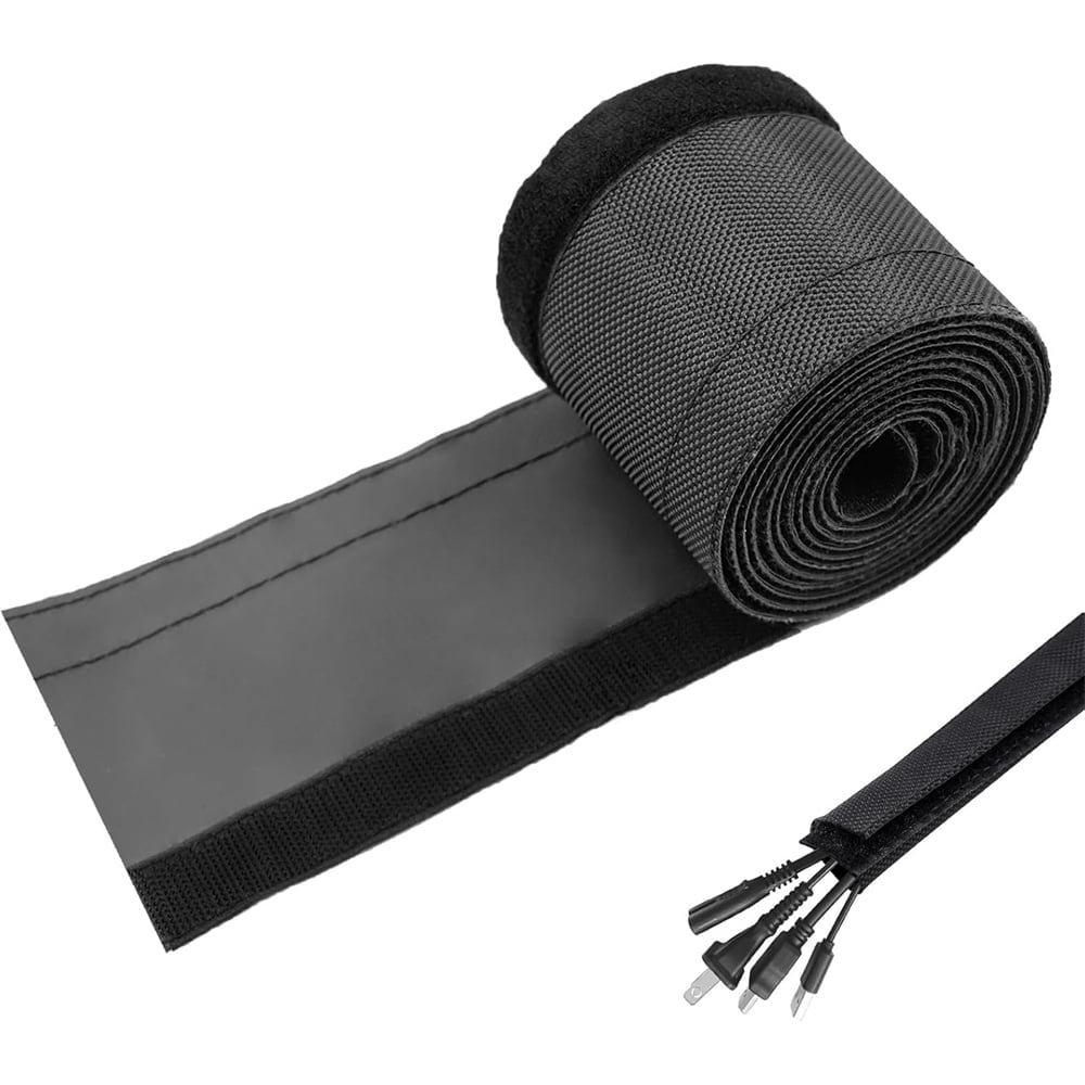 Triani 6.6ft - 7/8" Cord Covers for Wires On Floor Cord Covers Strip ...