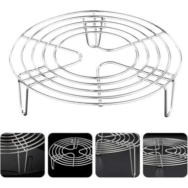 leaveforme Round Cooking Rack, Baking Cooling Steaming Grilling Rack ...