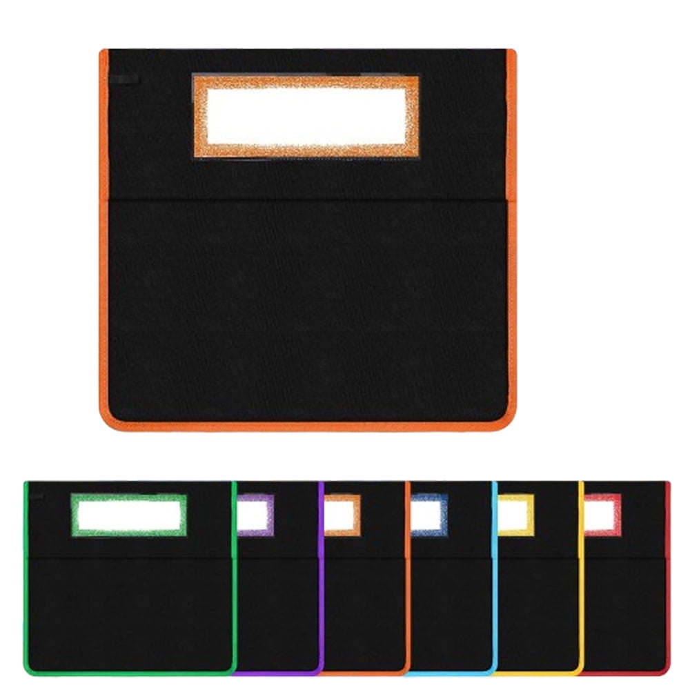 Triani 6Pcs Pocket Chart Seat Back Organizer 16 x 17 Inch Heavy Duty ...