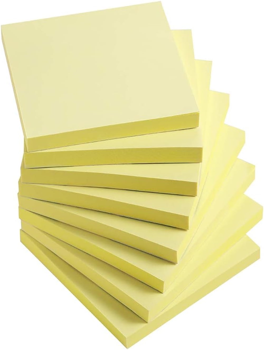 Triani 800Pcs Sticky Notes 3x3 in Yellow Clean Removal Easy to Post ...