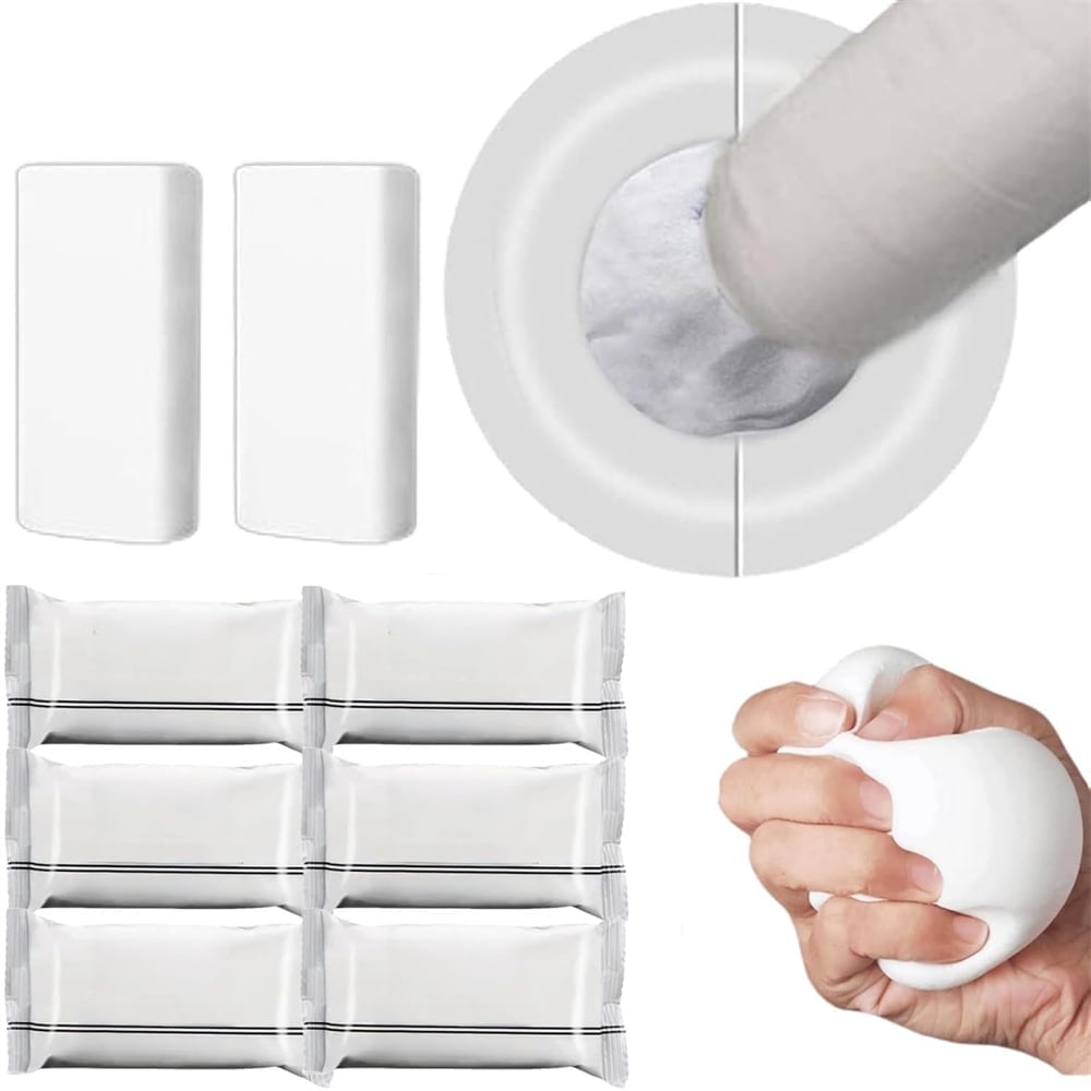 Triani 8Pcs Waterproof Sealing Clay White Moldable Super Diamond ...