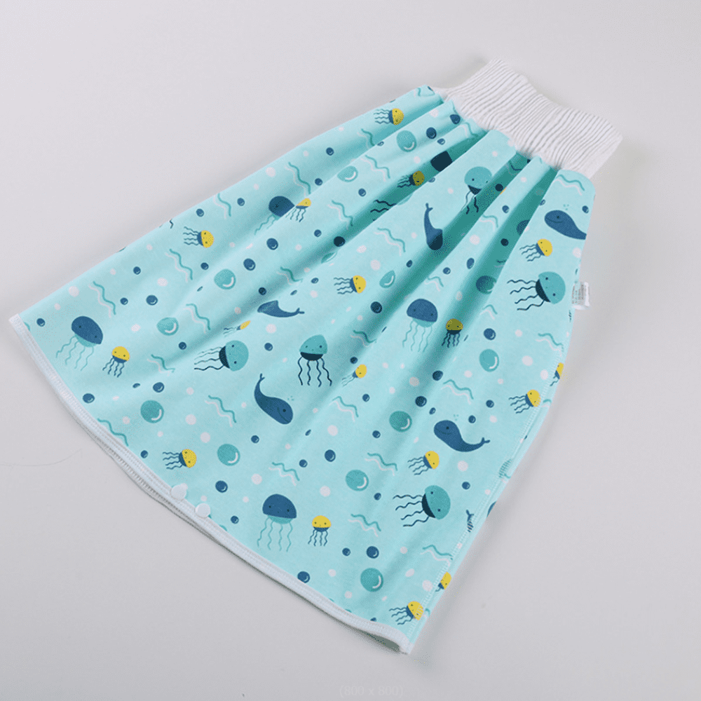 Triani Comfy Children's Diaper Skirt Shorts Baby Cotton Sleeping Potty ...