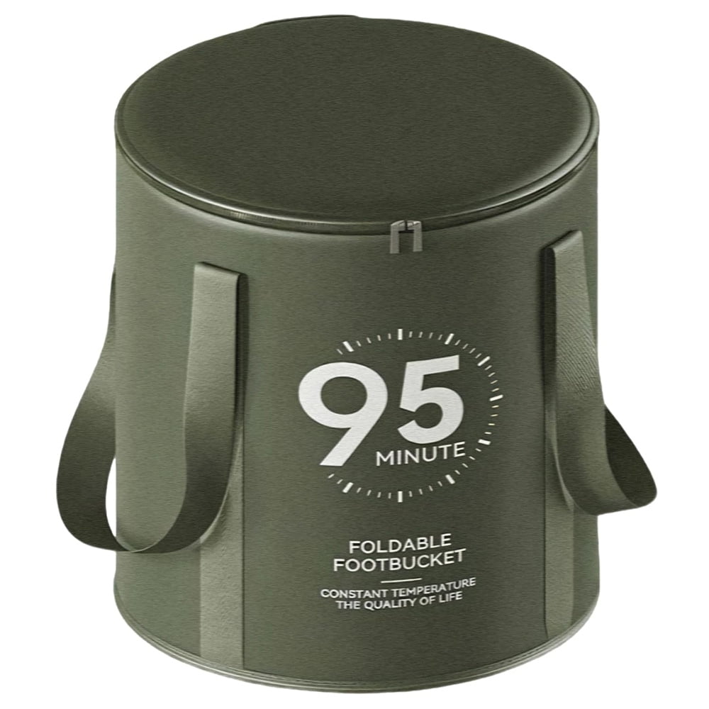 Triani Large Collapsible Bucket Foot Soaking Bag with Handle and Lid ...