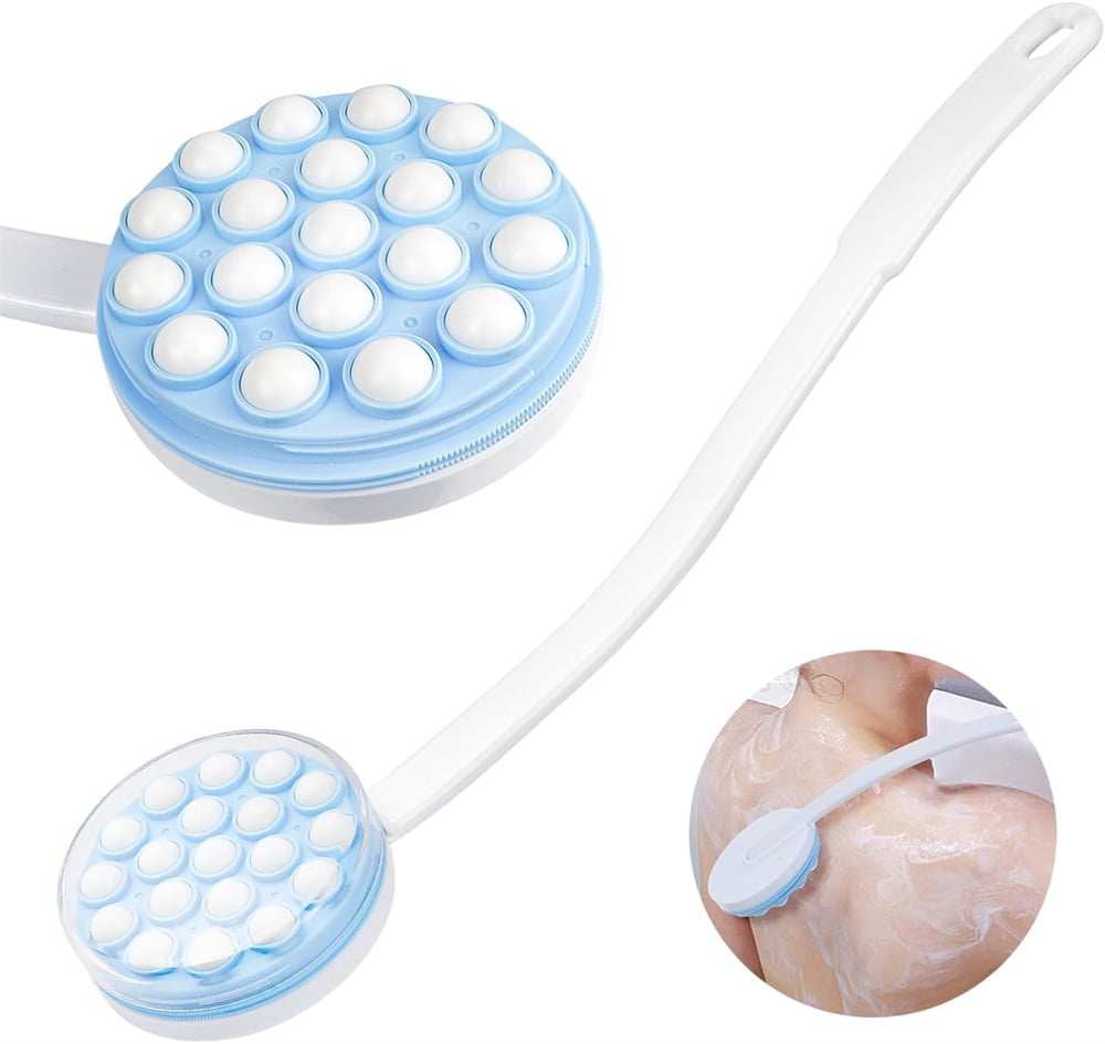 Triani Lotion Applicator for Back Long Handled Bath Brush Handheld Self ...