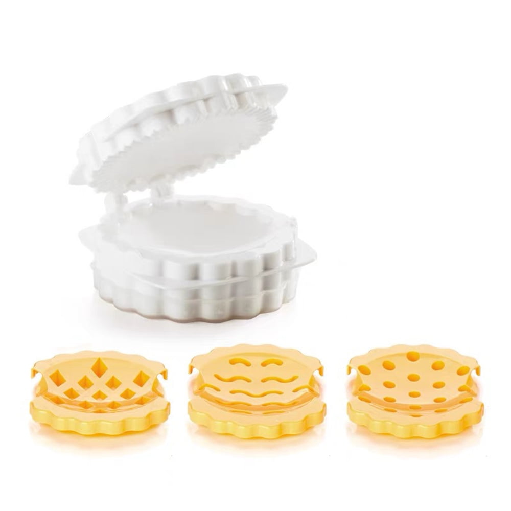 Triani Mini Pie Plate 3 Shapes Multipurpose Pie Maker Pocket Pie Mold ...