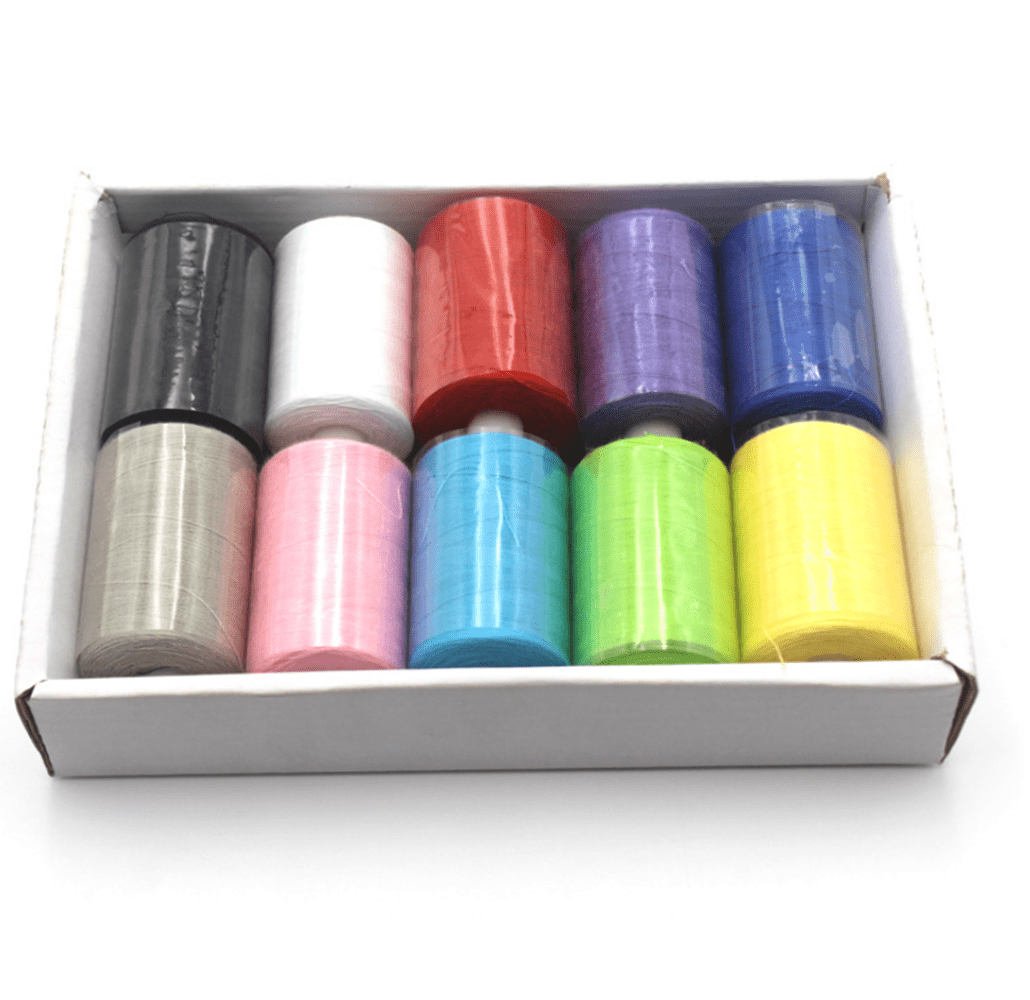 Triani Sewing Thread - 10 Polyester Threads for Hand Stitching ...