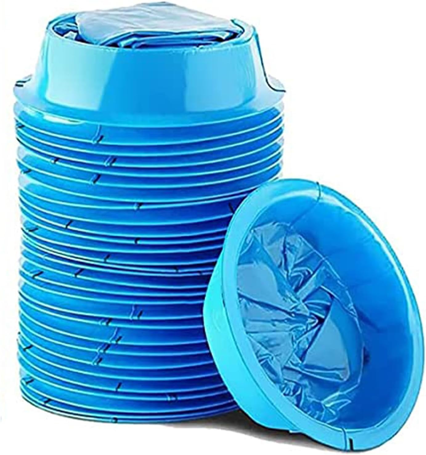 Triani Vomit Bags Disposable, Blue 25 Pack Original Authentic Barf Bags ...
