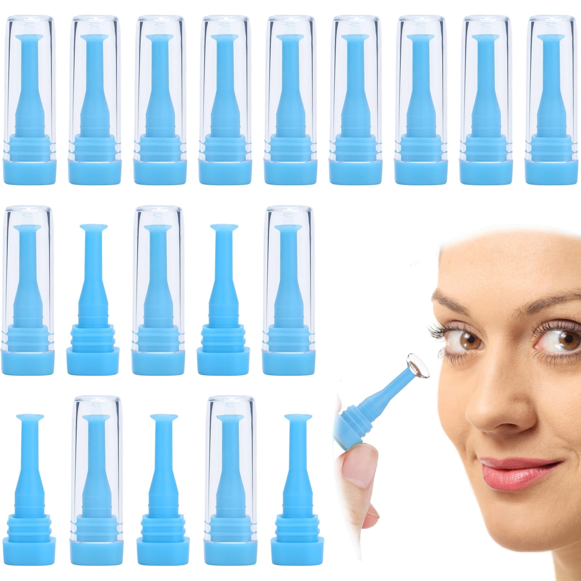 Trianu 10 Pieces Hard Contact Lens Remover Tool for RGP and Scleral ...