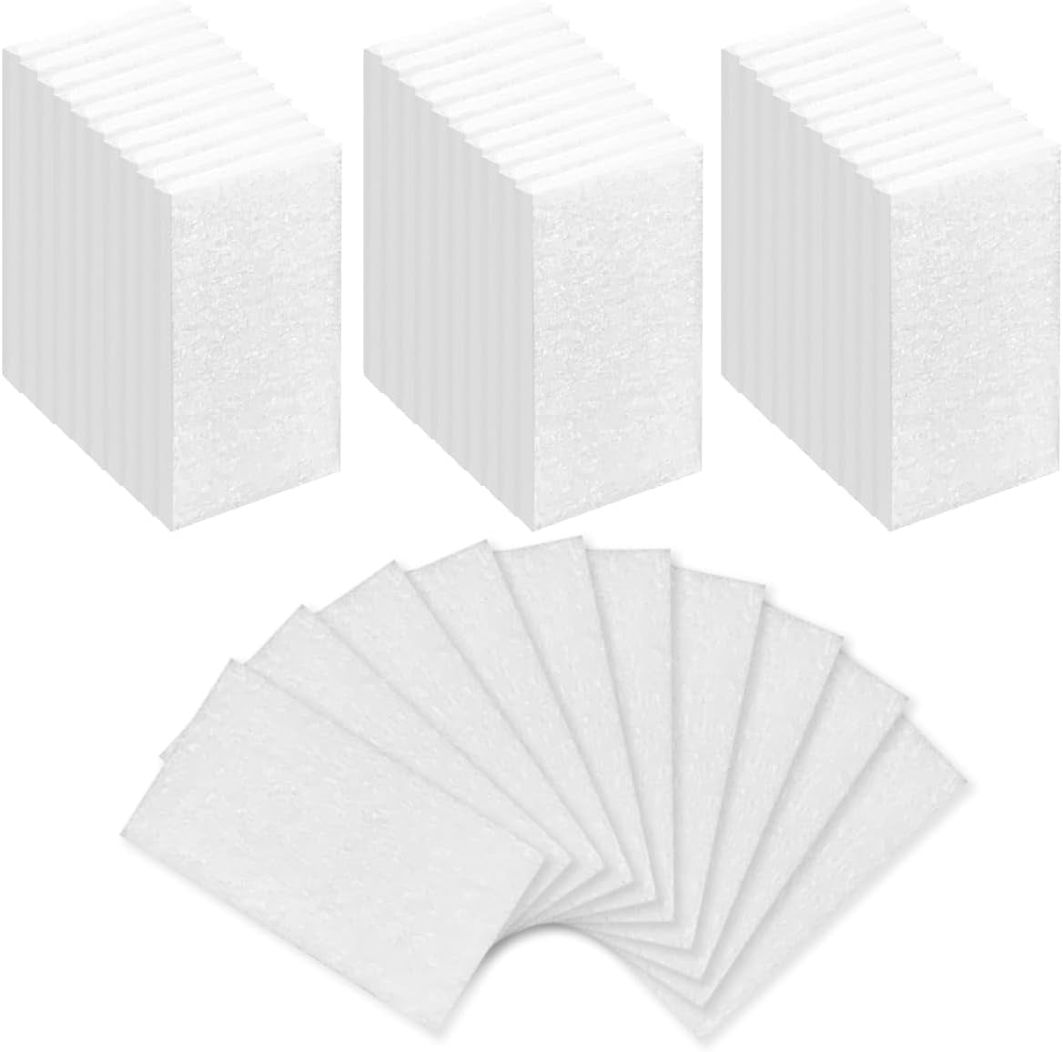 Trianu 100Pcs Humidifier Aroma Pads, 43x22x3mm Humidifier Replacement ...