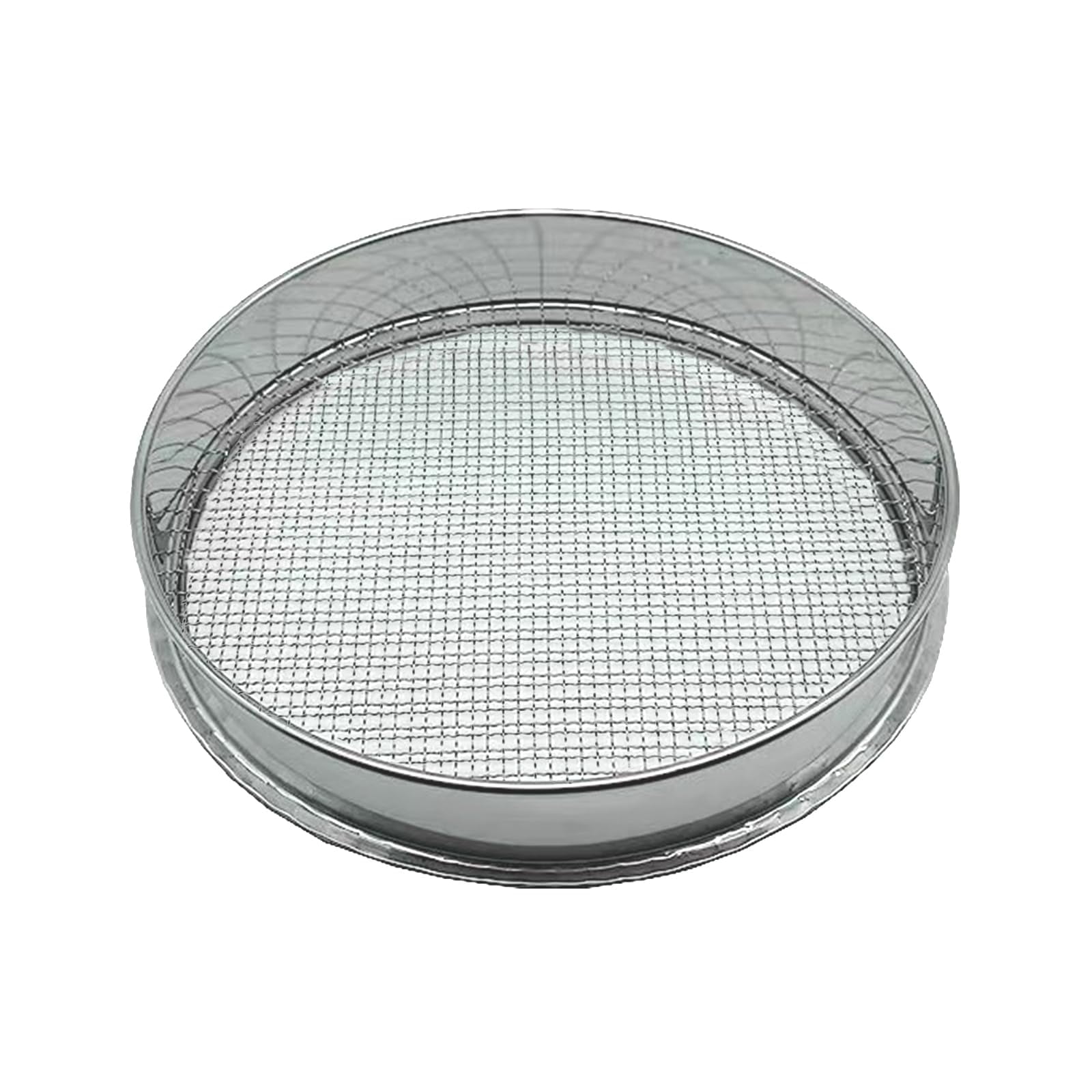 Trianu 11.8inch Garden Soil Sifter Sifting Pan-Sieve for Sand Rocks ...