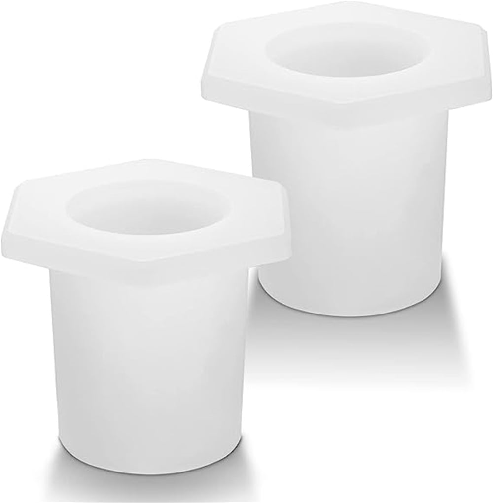 Trianu 2 Pcs Table Umbrella Hole Rings, Umbrella Cone Wedge Silicone ...