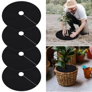Colaxi 10x Tree Weeding Barrier Mats Garden Weeding Barriers, Thickened ...