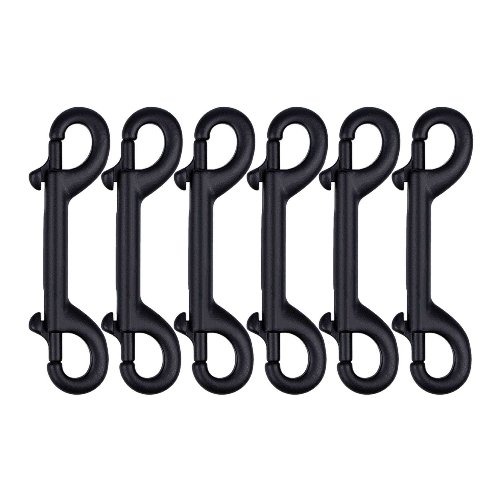 Trianu 6 Pcs Double Ended Bolt Snaps Hooks 3.5" Zinc Alloy Double Sided ...