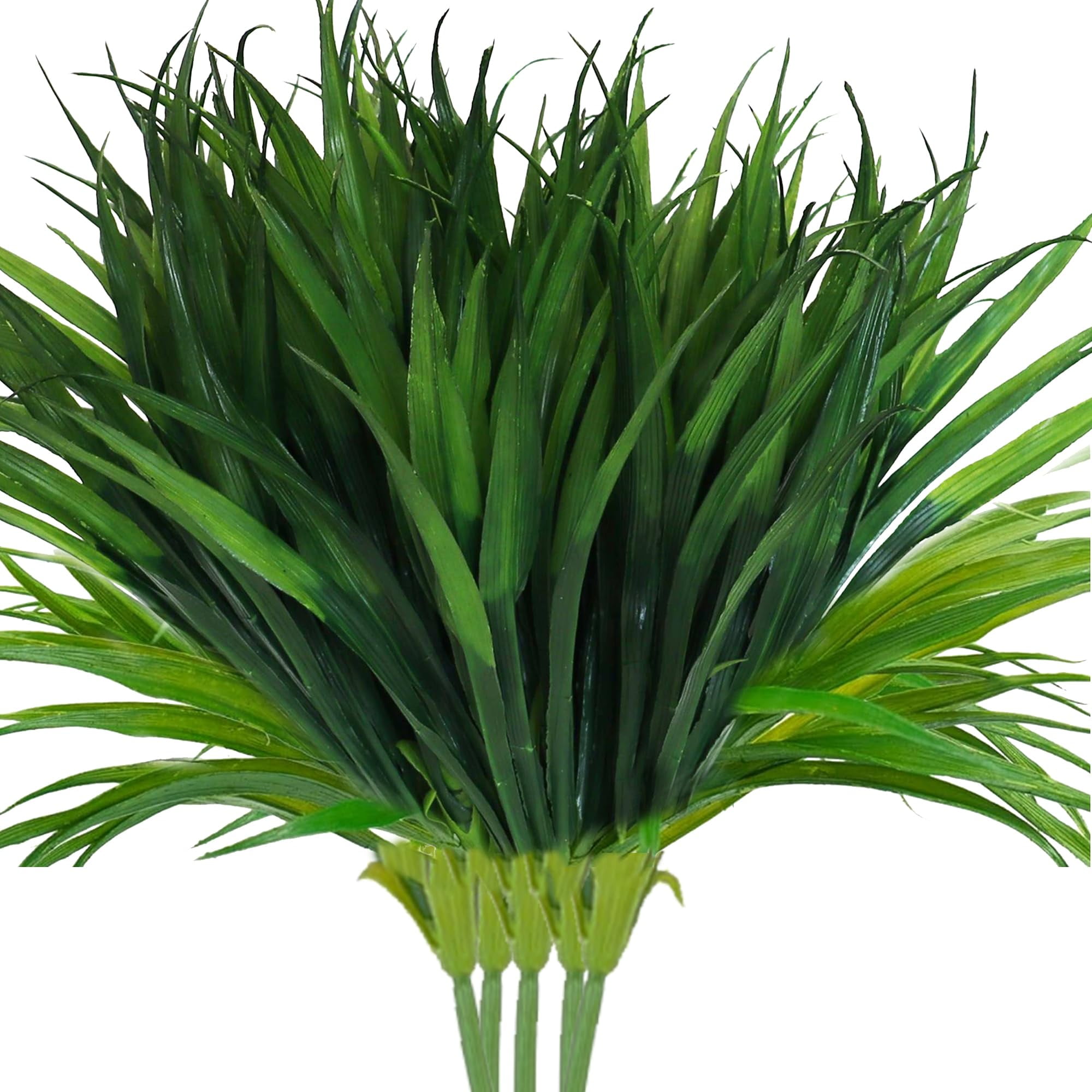 Trianu 8 Pcs Artificial Flowers for Indoor and Outdoor Artificial Grass ...