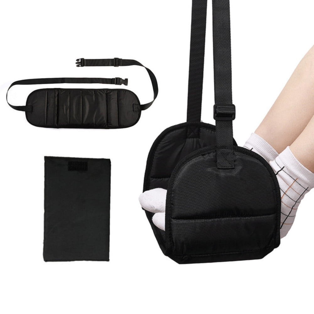 Trianu Airplane Footrest Travel Foot Rest for Plane - Portable Memory ...