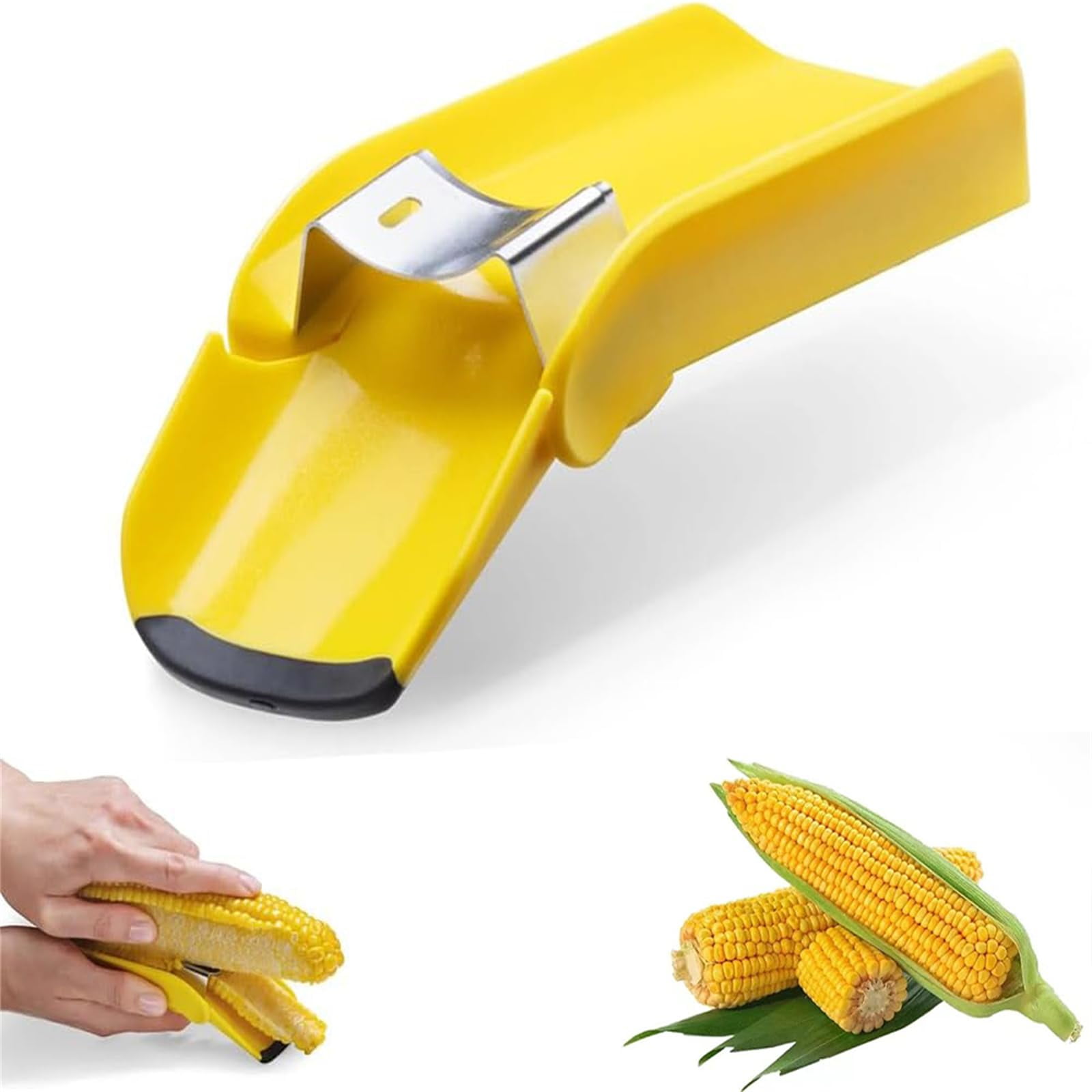 Trianu Corn Cob Stripper, Corn Peeler from Corn on the Cob, Quick Corn ...