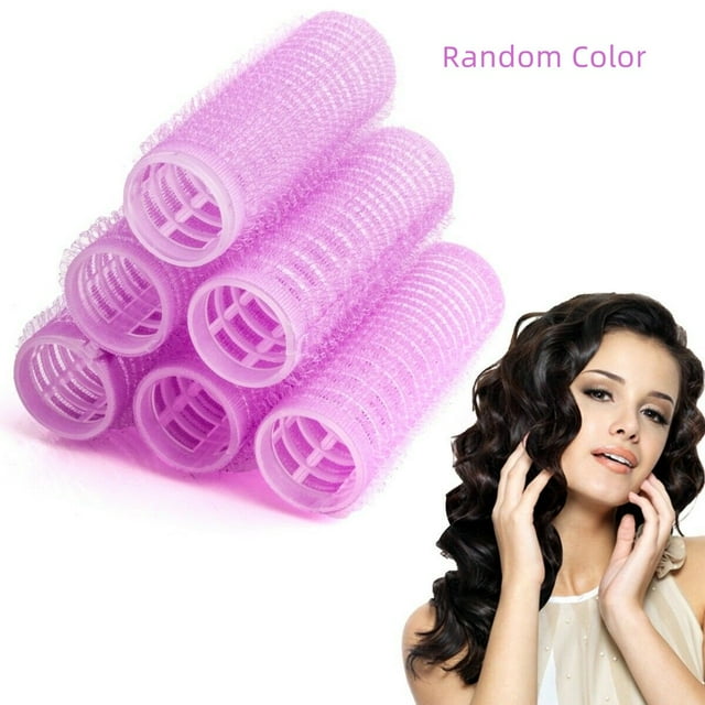 Trianu Hair Rollers Plastic Curlers Bangs Self Grip Salon Hair Dressing