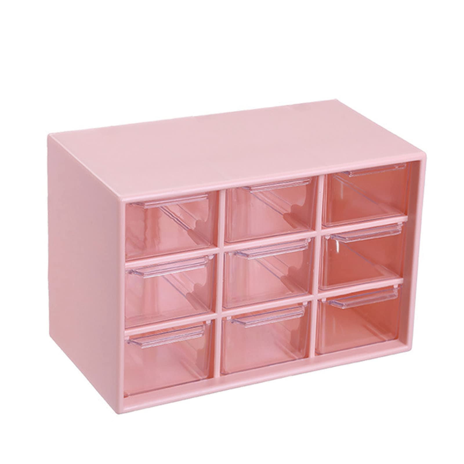 Trianu Mini Plastic Parts Storage Drawer, Storage Organizer with 9 Drawers, Small Desktop Drawer ...