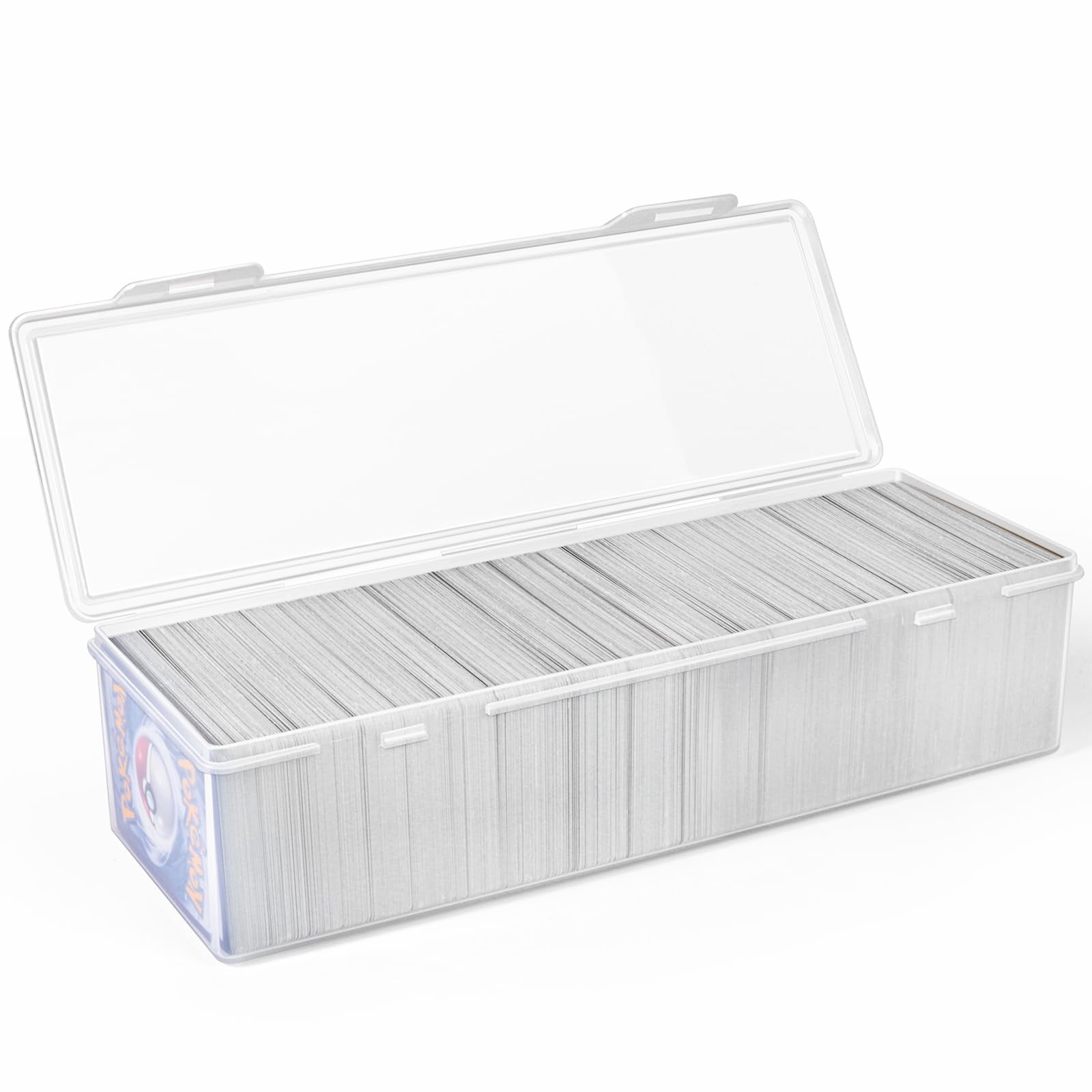 Trianu Plastic Trading Card Storage Box, Holds up to 600 Cards ...
