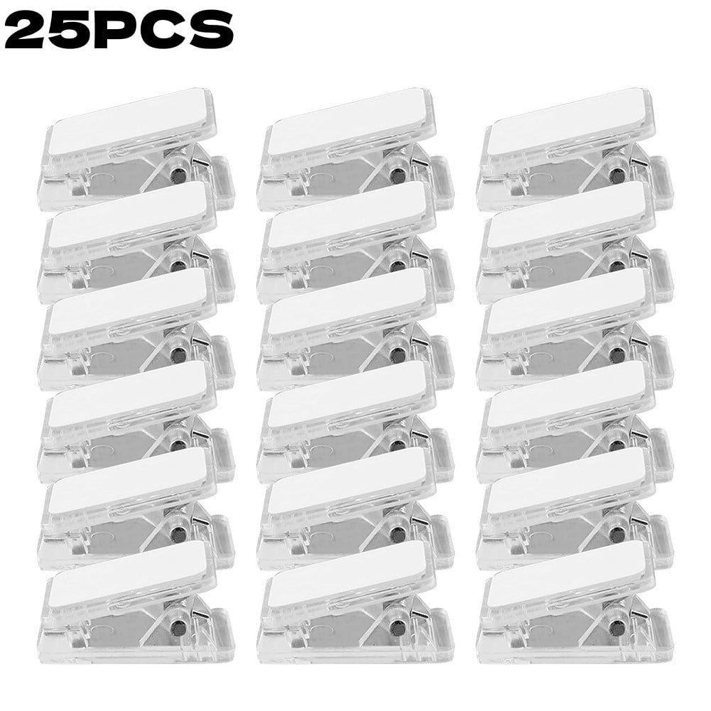 Trianu Self-Adhesive Clips Wall Tapestry Clips Plastic Sticky Photo ...