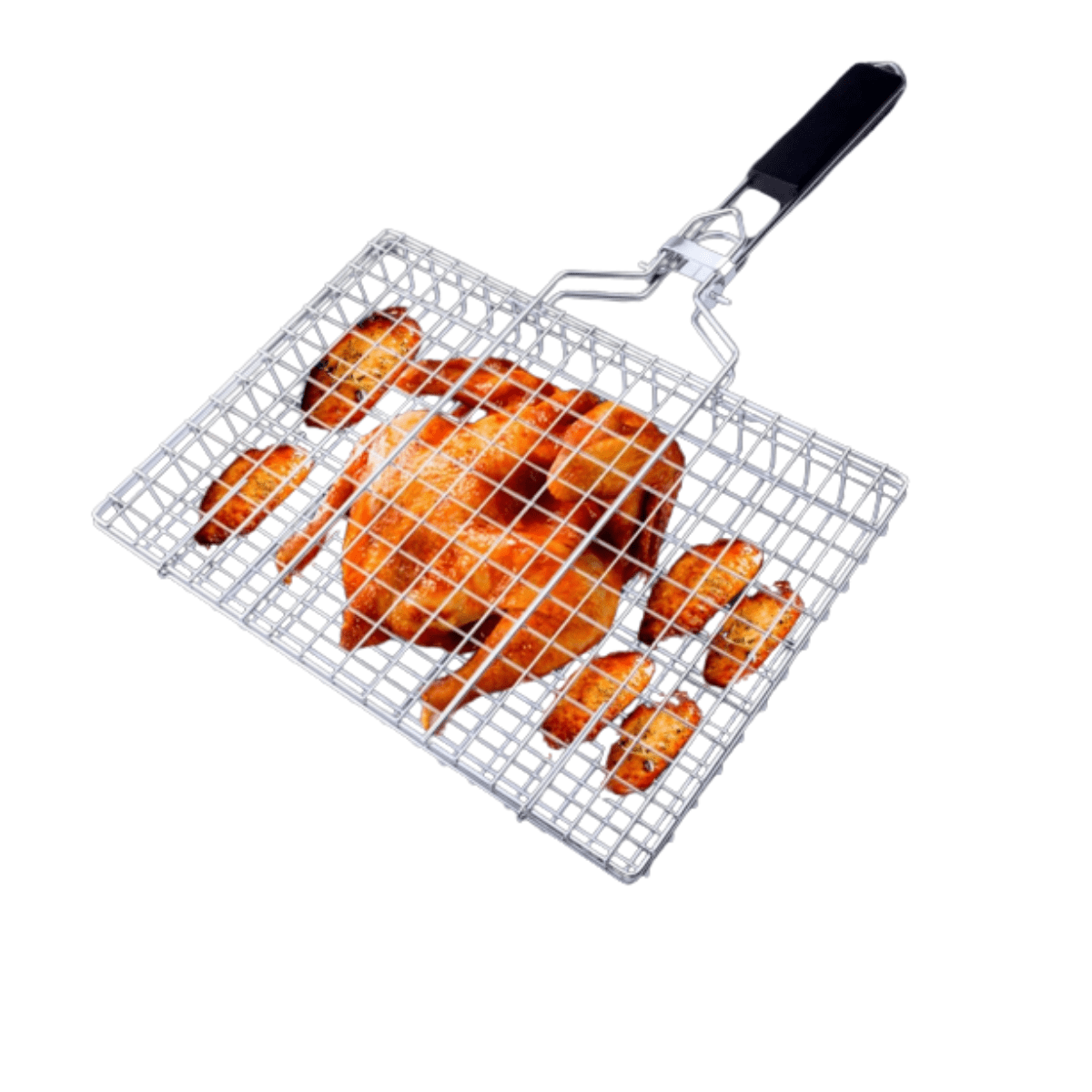 Trianu Stainless Steel Grill Basket, Fish Grill Baskets for Outdoor ...