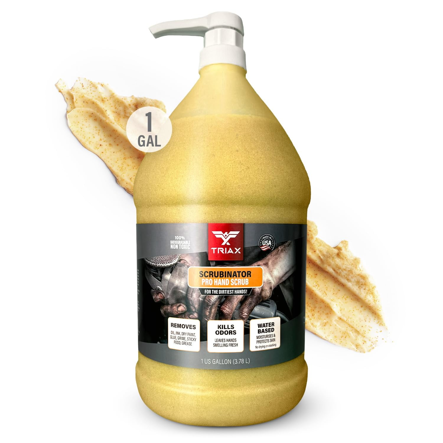 Triax Scrubinator - Heavy TSF6 Duty Hand Scrub and Cleaner - Removes ...