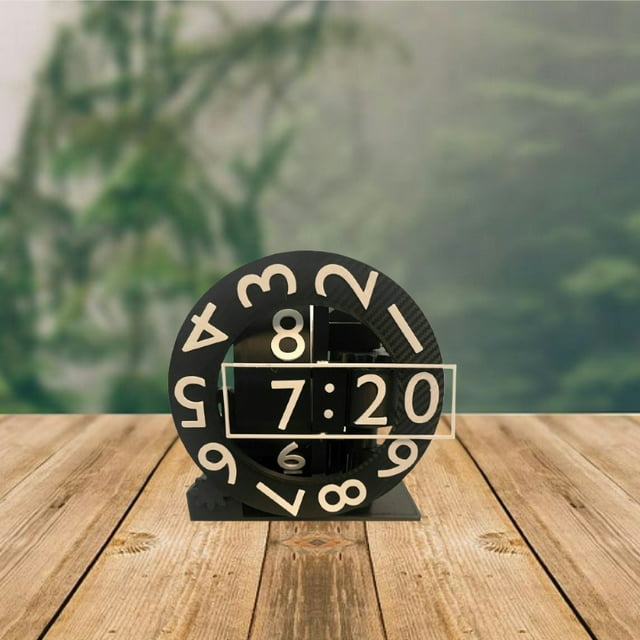 Triaxial Clock, Unique Modern 3D Printed Desktop Triaxial Numechron ...