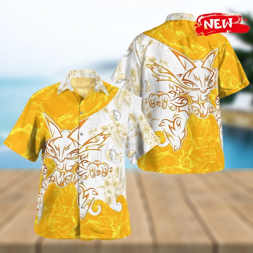 Tribal Alakazam Design Hawaiian Shirt and Short - Walmart.com