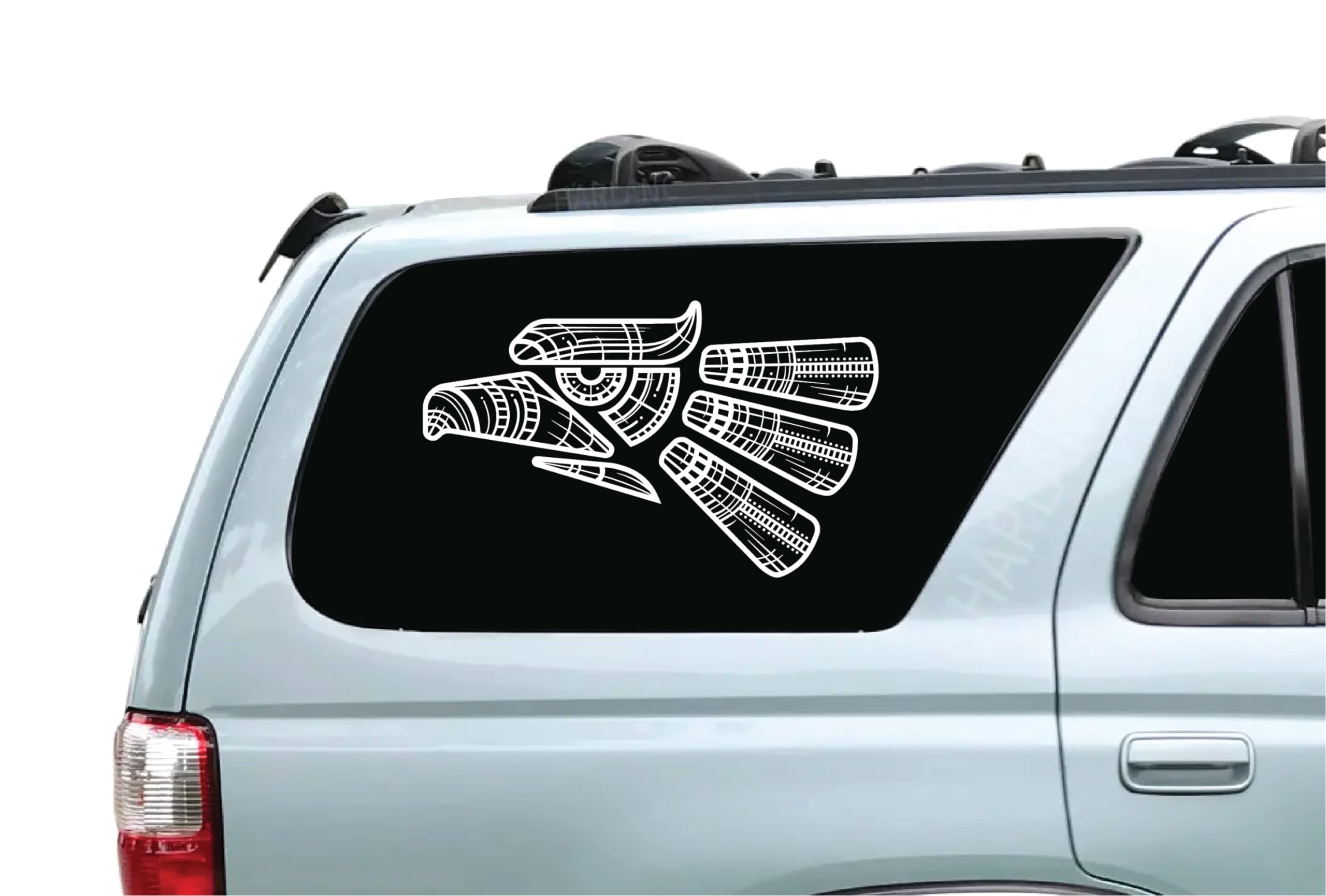 Tribal Aztec Mexican Eagle Vinyl Decal Sticker - Fits on Any Car or ...