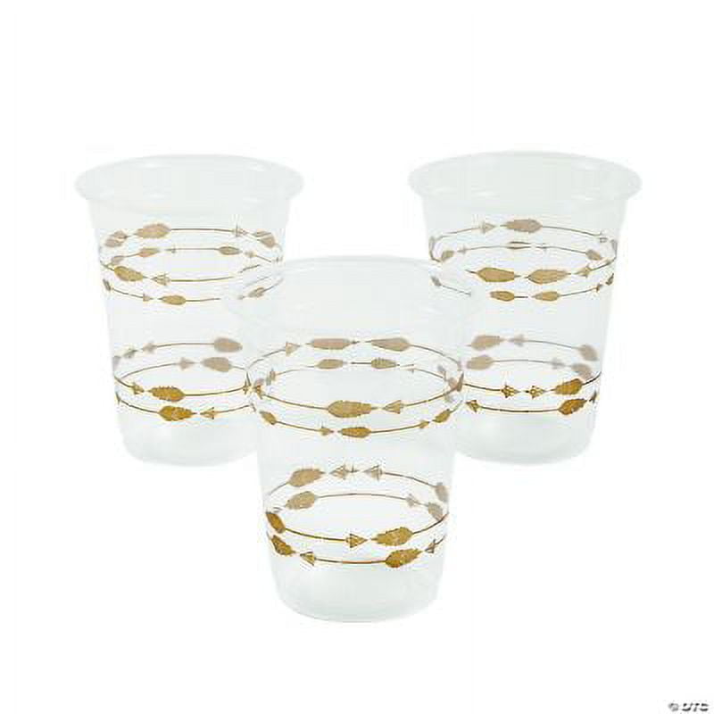 Tribal Boho Party Plastic Cups - 25 Ct., Birthday, Party Supplies, 25 ...