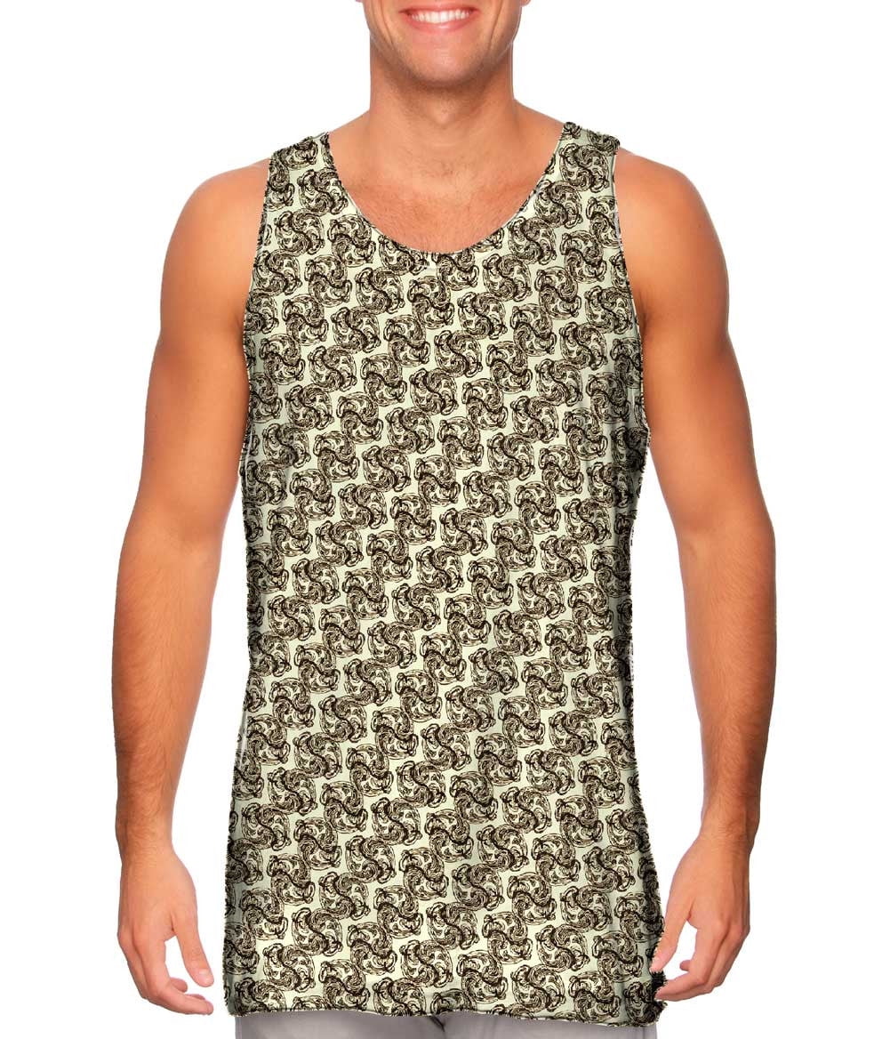Tribal Brown Ornament Tank Top - Walmart.com