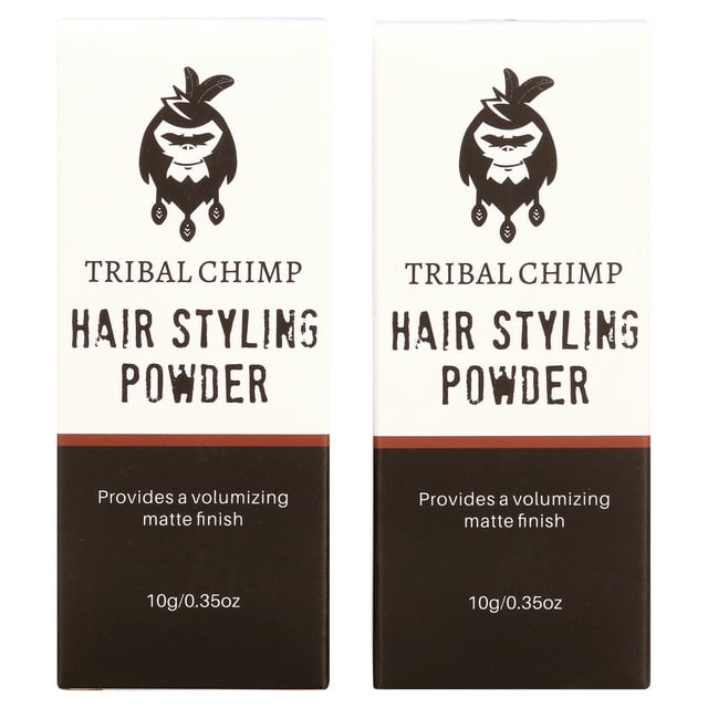 Tribal Chimp Hair Styling Powder, Volumizing & Texturizing, Colorless ...