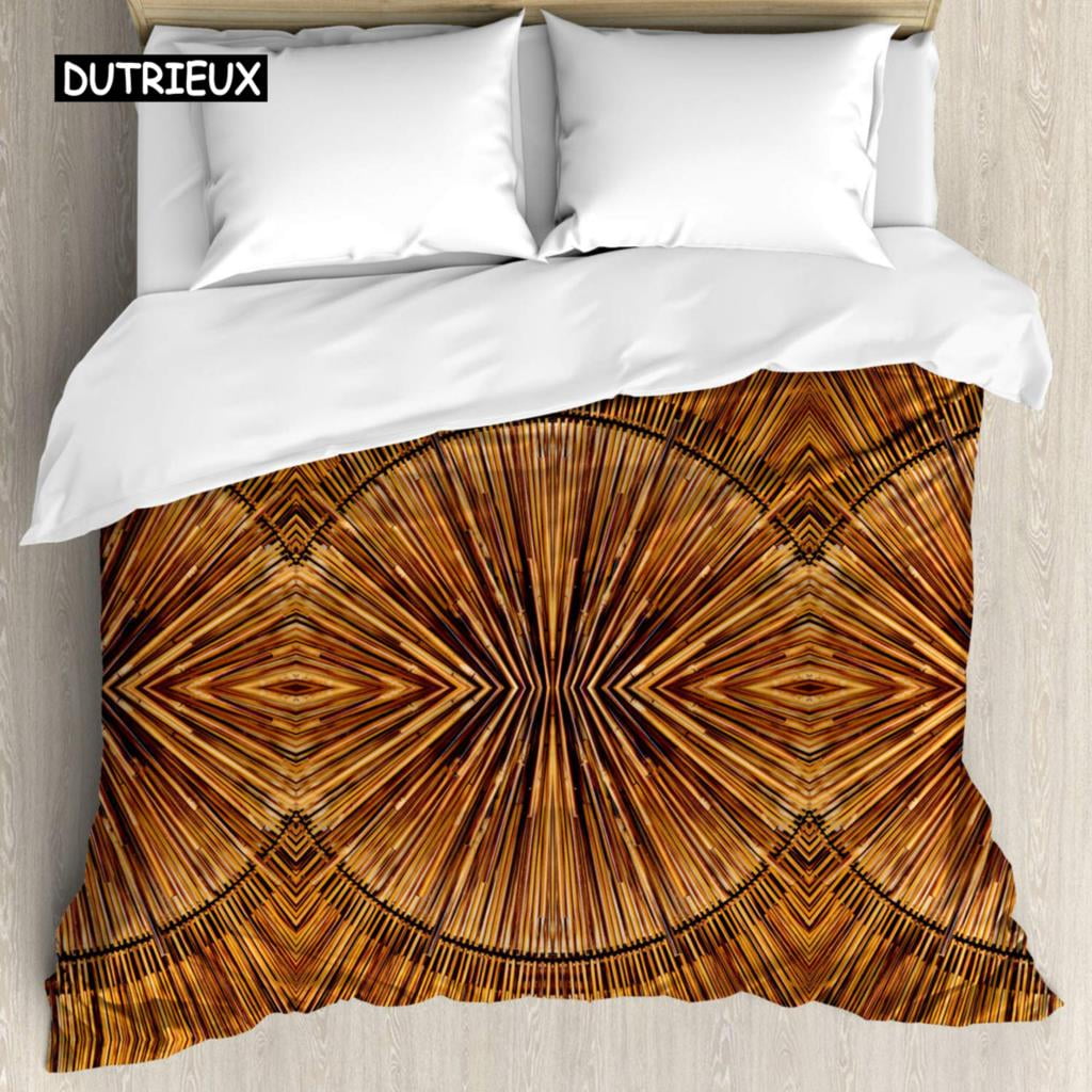 Tribal Duvet Cover Secret Tribe Pattern In Bohemian Style Bedding Set ...