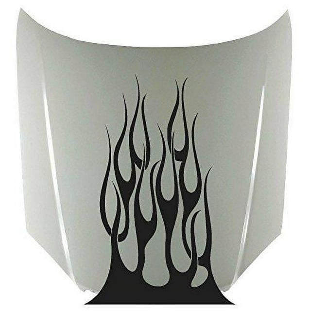 Tribal Flame Fire Car Decals Hood Decal Vinyl Sticker Graphic HF06 ...