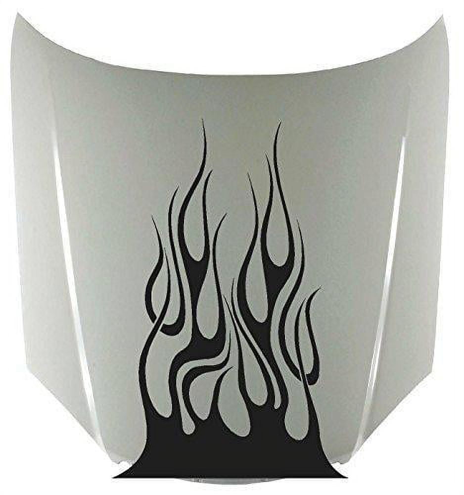 Tribal Flame Fire Car Decals Hood Decal Vinyl Sticker Graphic HF08 ...