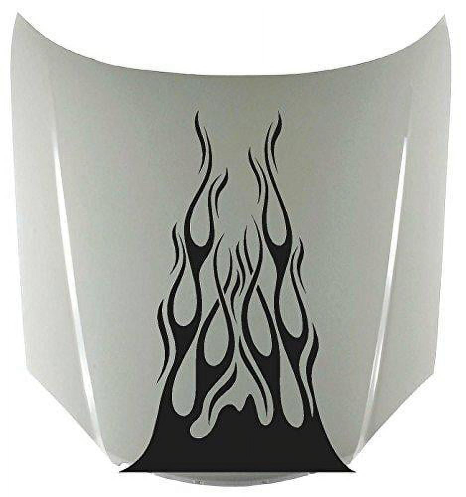 Tribal Flame Fire Car Decals Hood Decal Vinyl Sticker Graphic HF09 ...